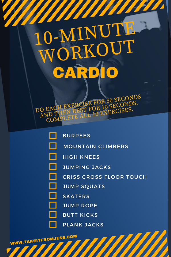 Quick 10-Minute Workouts - Take It From Jess