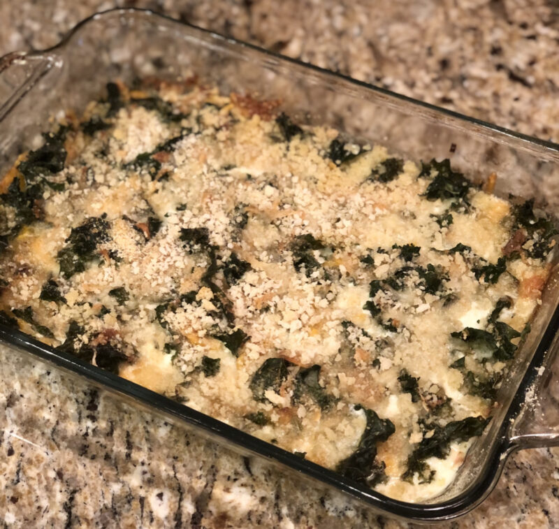Creamy Kale Gratin - Take It From Jess