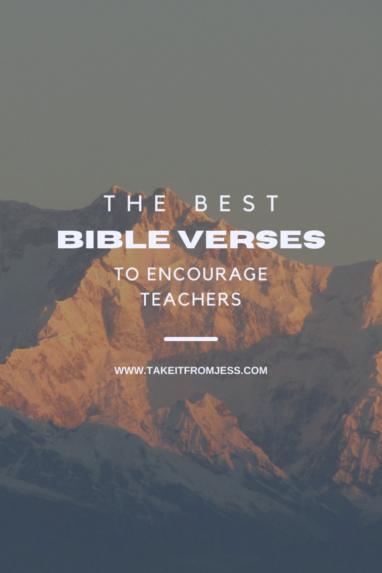 40 Encouraging Bible Verses For Teachers: Scriptures To Uplift And ...