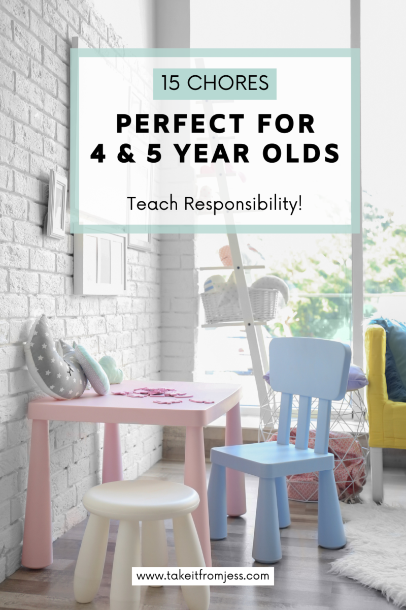 List Of Chores For 4 & 5 Year Olds: 15 Tasks That Are Actually Helpful ...